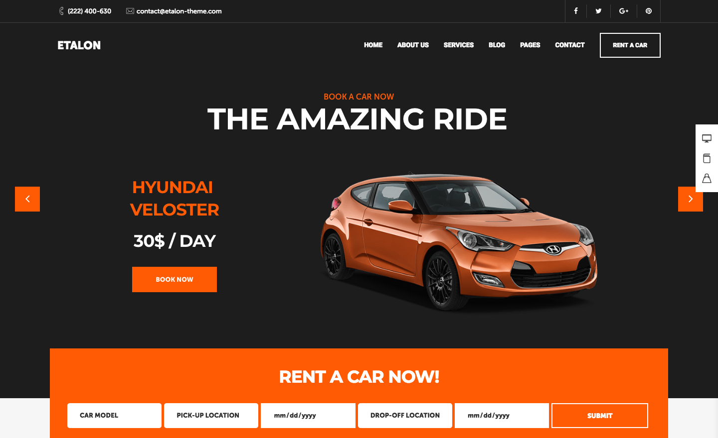 17+ Best Car Rental WordPress Themes 2021