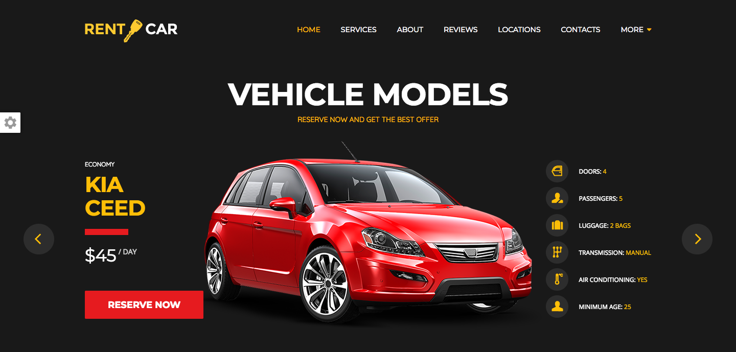 17+ Best Car Rental WordPress Themes 2021
